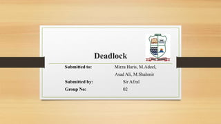 deadlocks in operating .pptx