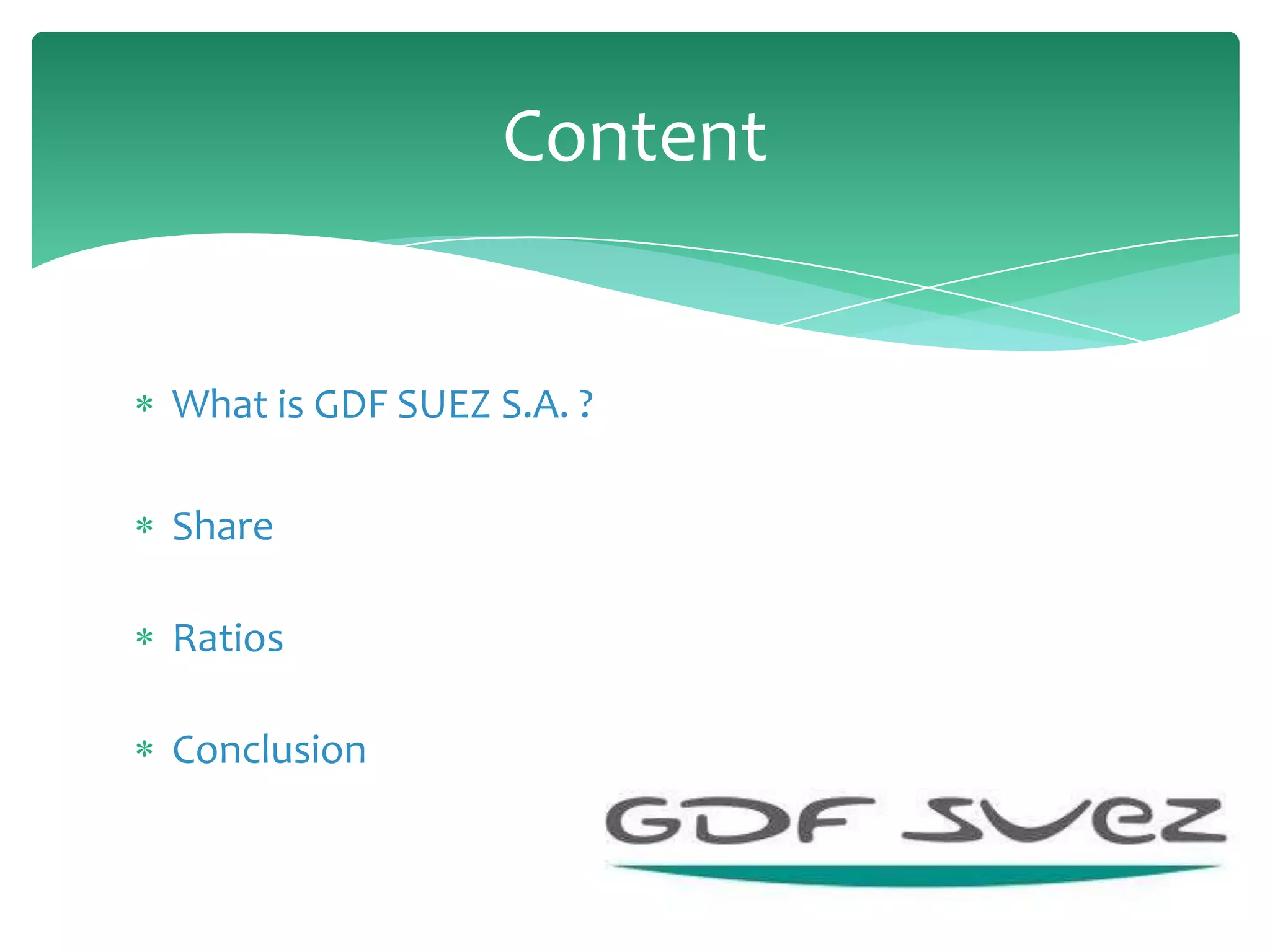 Presentation GDF-Suez | PPTX