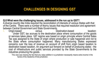 Presentation GST in Q&A format | PPTX