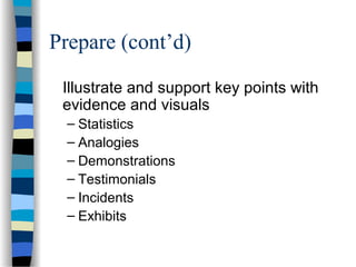 Presentation guidelines | PPT