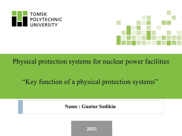 Presentation Protection Nuclear Power Pptx