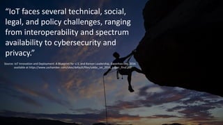 IoT Policy and Regulatory Framework | PDF