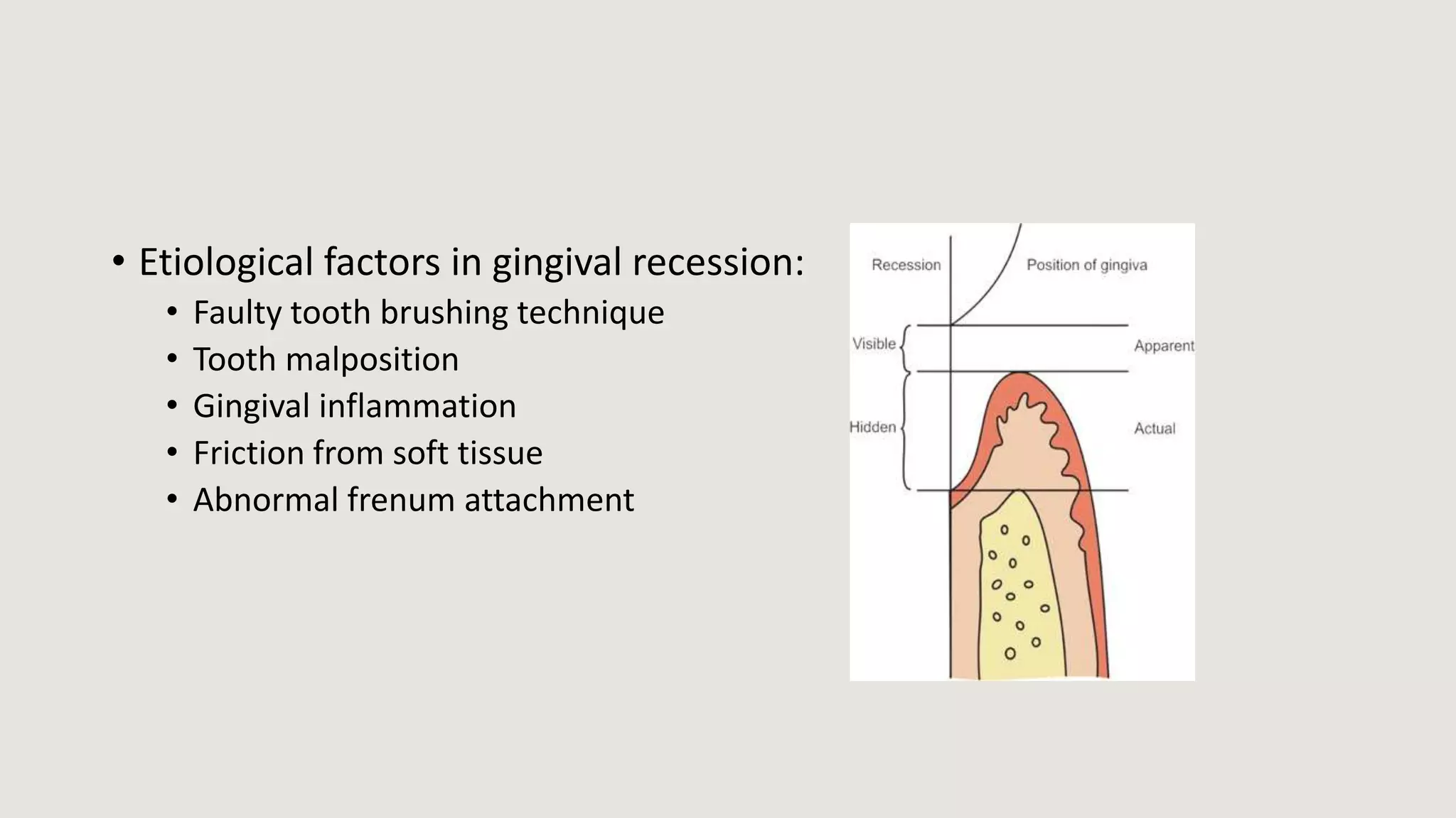 Gingival changes | PPT