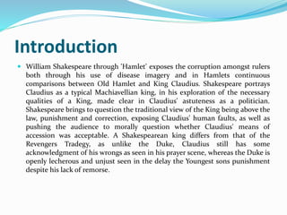 Presentation on Hamlet by William Shakespeare | PPTX
