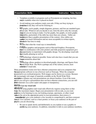 Presentation handout7 | PDF