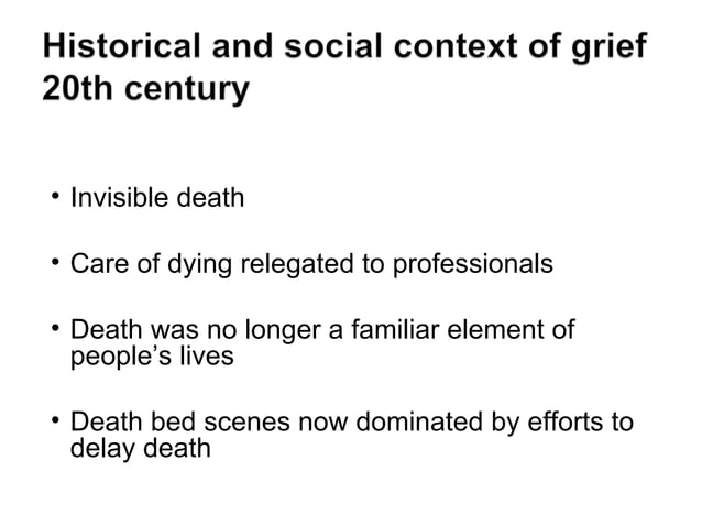 Presentation Handout On Grief And Loss | PPT