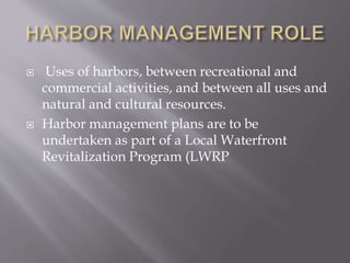 Presentation harbor management | PPTX