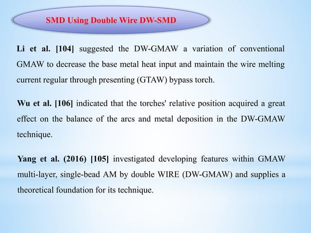 Shaped Metal deposition Based on Additive Manufacturing | PPTX | Radio ...