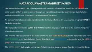Hazardous Waste Management & Its Legal Requirement in India | PDF