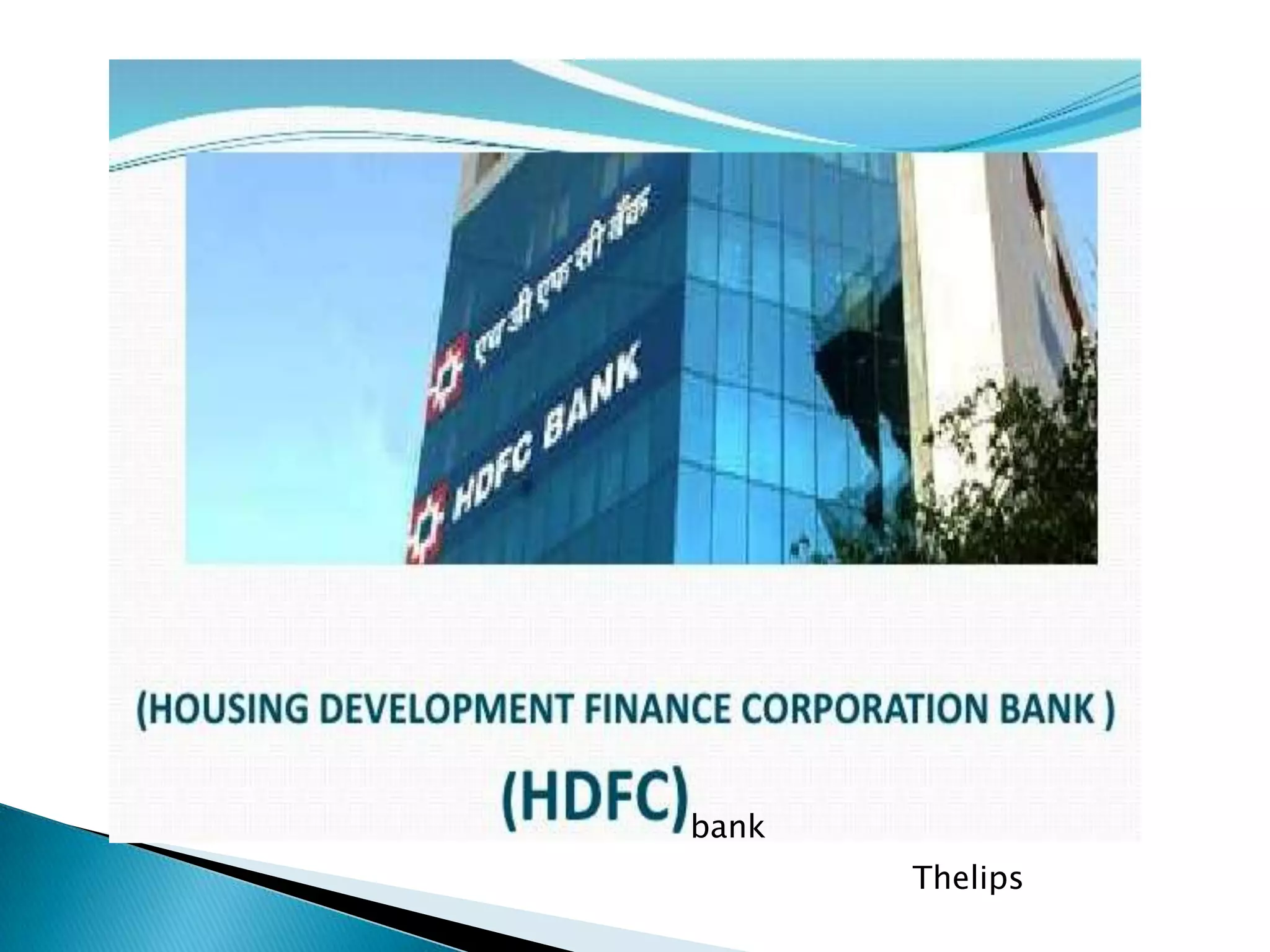 Presentation hdfc | PPTX