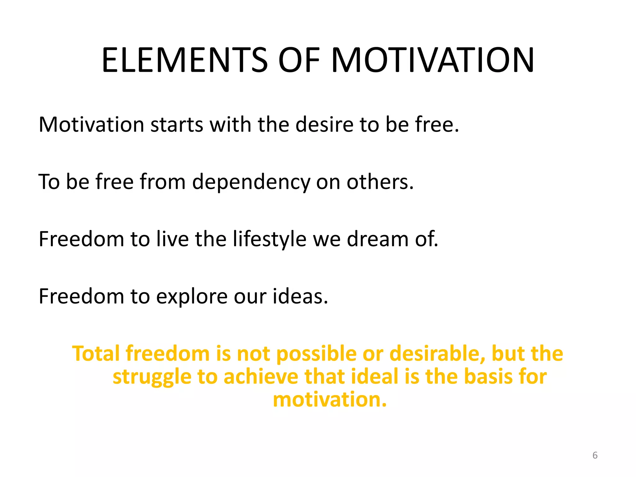 Presentation motivation | PPTX