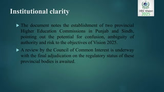 Presentation hec vision 2025 | PPTX