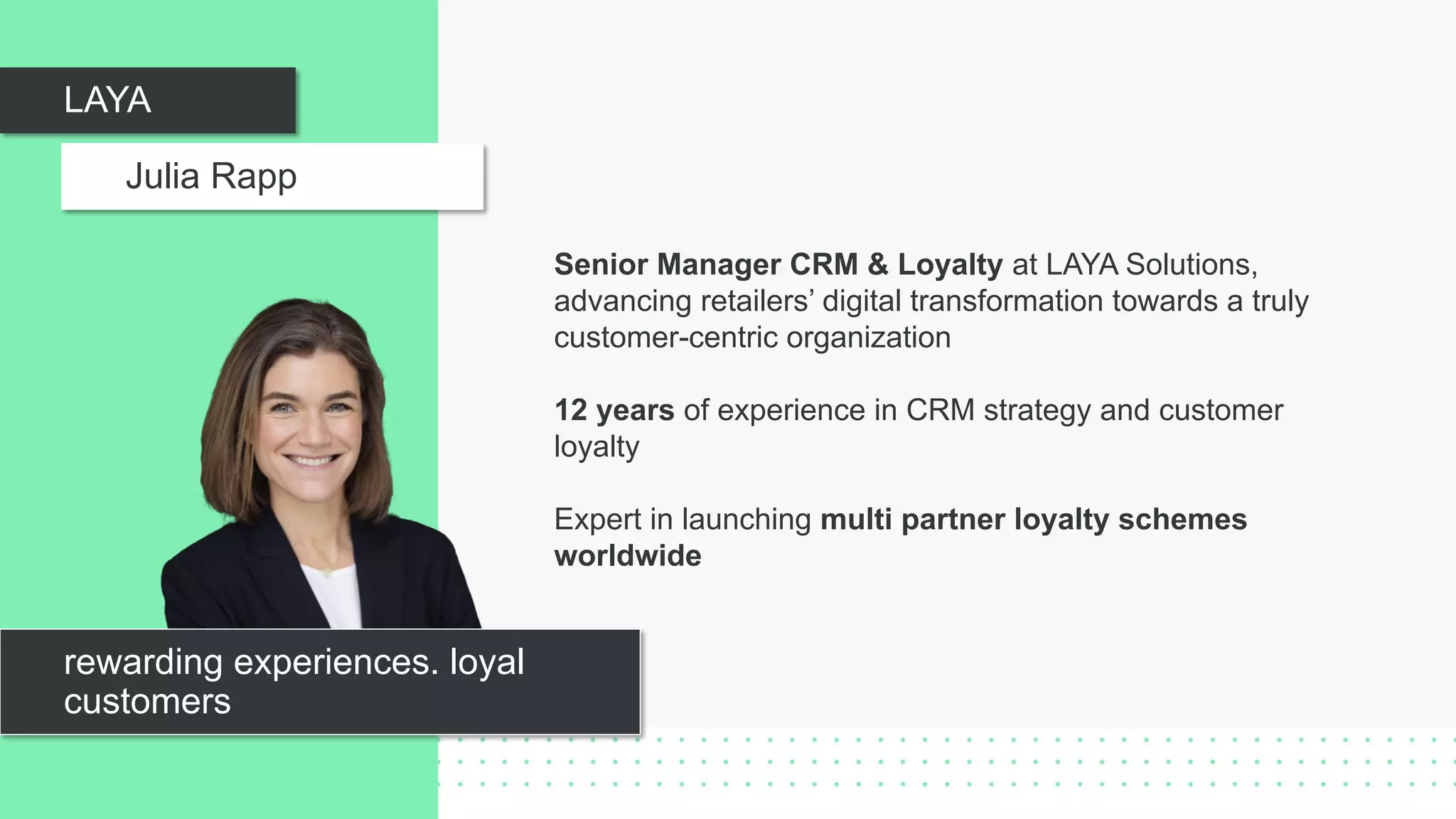 Sebastian Amtage / Julia Rapp: Think Modular! Achieving Customer ...