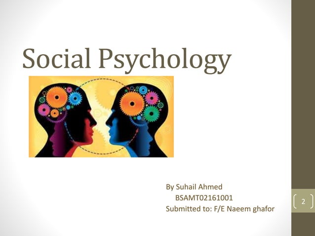 Social Psychology | PPTX