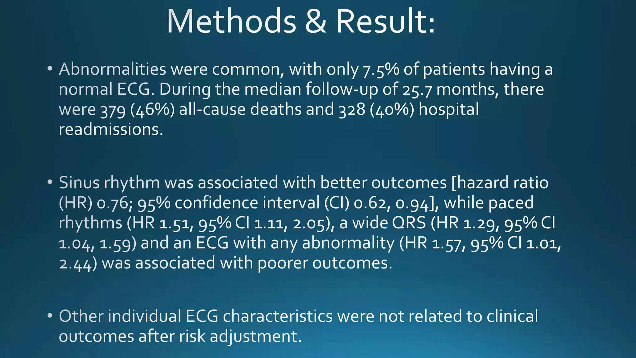 ECG and Acute Heart Failure, ECG,HF. | PPTX