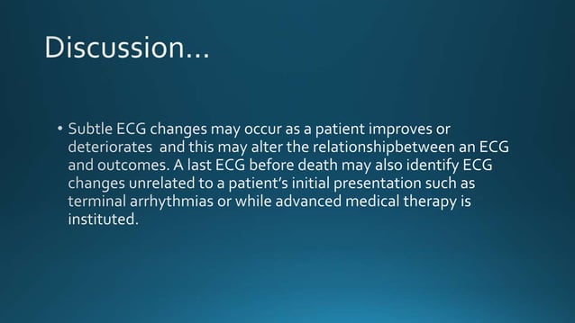 ECG and Acute Heart Failure, ECG,HF. | PPTX | Heart and Cardiovascular ...