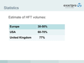 Theory of High Frequency Trading Systems Testing | PPT