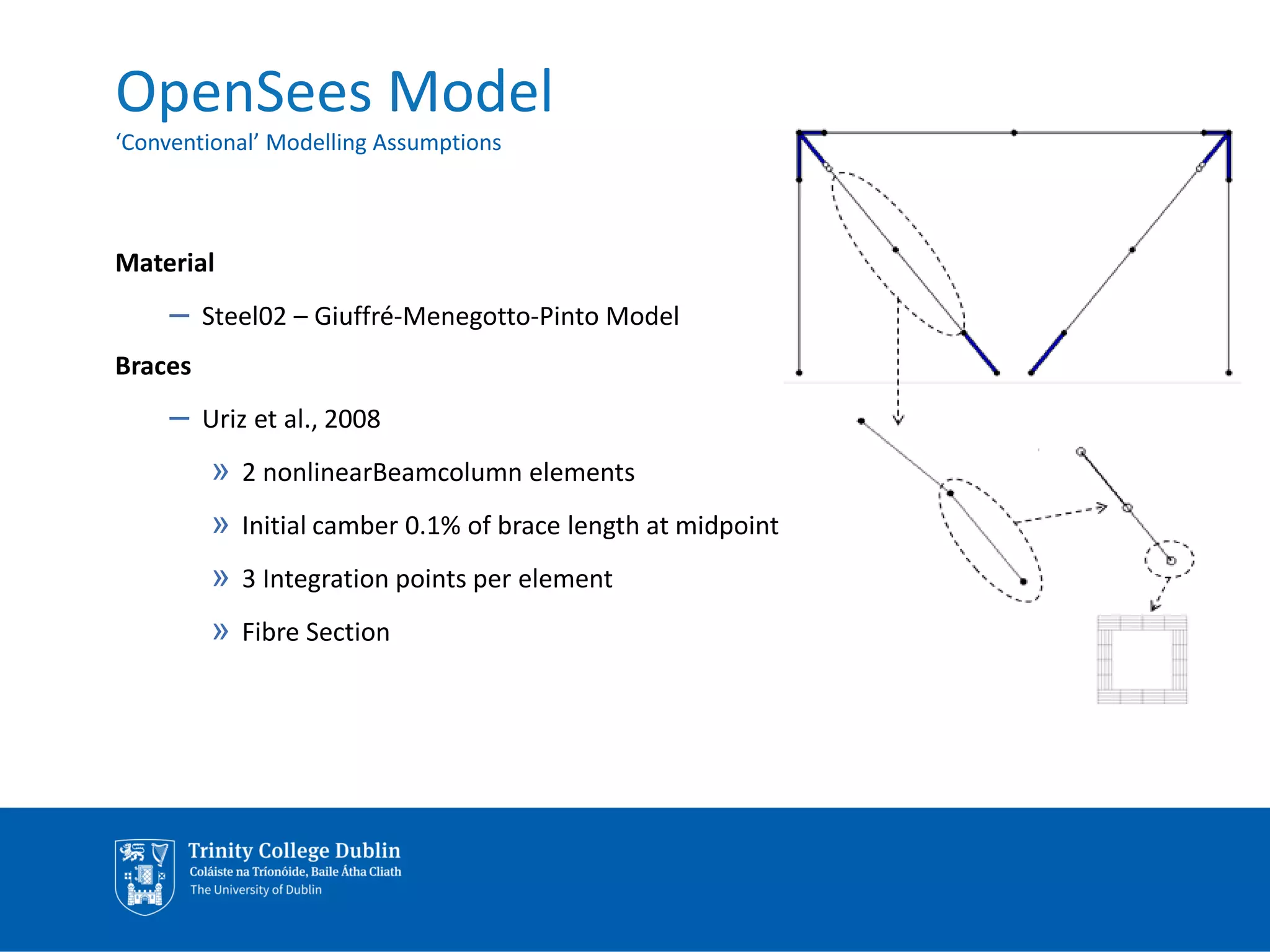 Evaluating the use of OpenSees for lifetime seismic performance assessment of steel frame ...