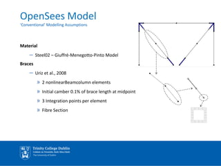 Evaluating the use of OpenSees for lifetime seismic performance assessment of steel frame ...