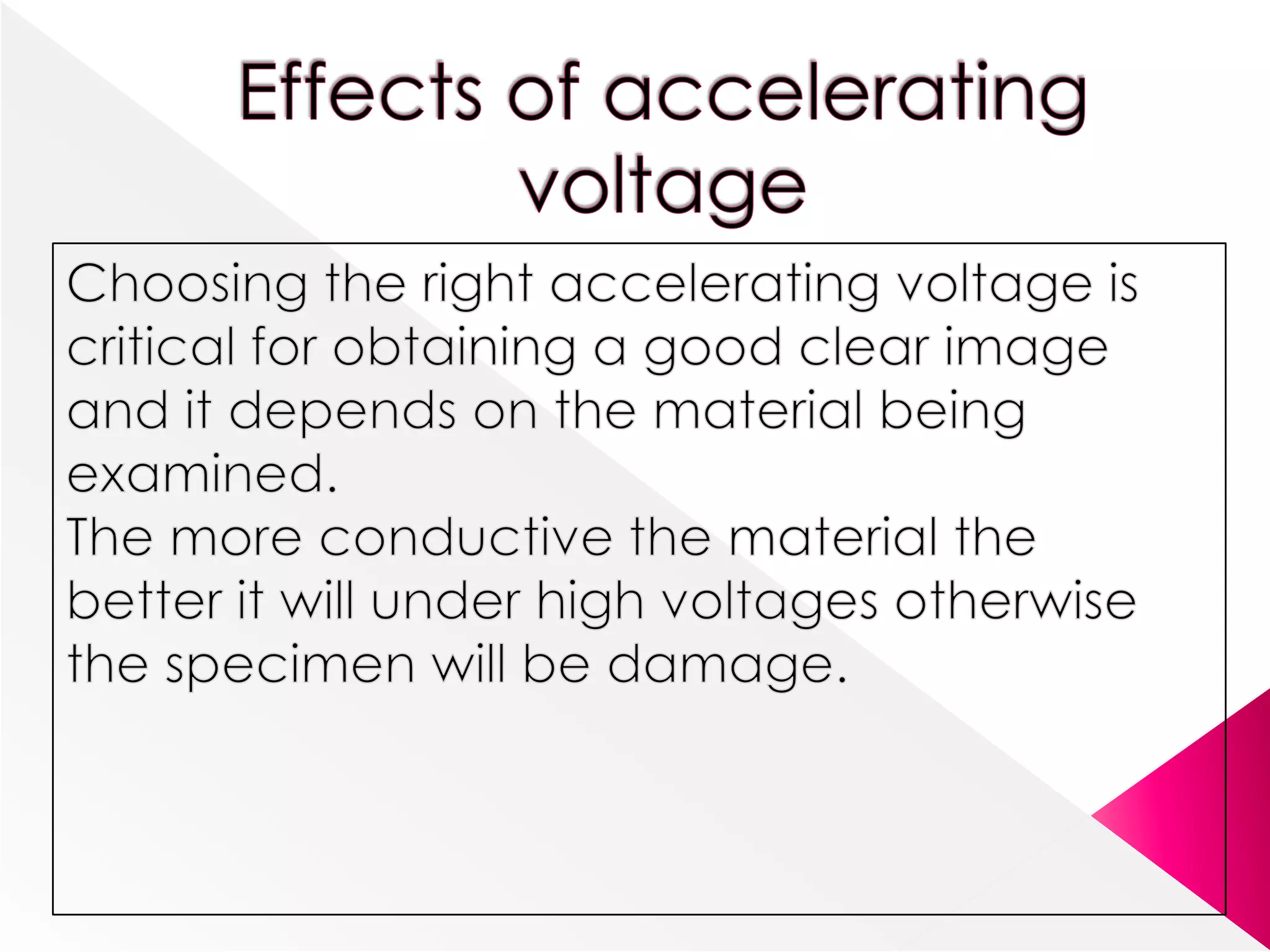 Presentation high voltage electron microscope | PPT
