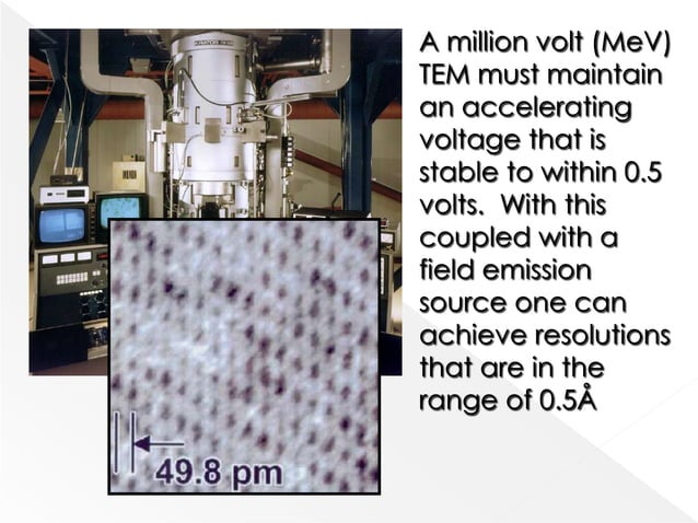 Presentation high voltage electron microscope | PPT