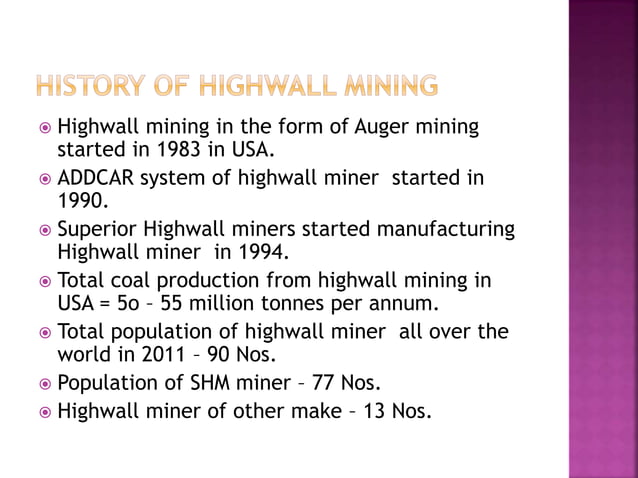 New @ presentation on highwall mining.ppt
