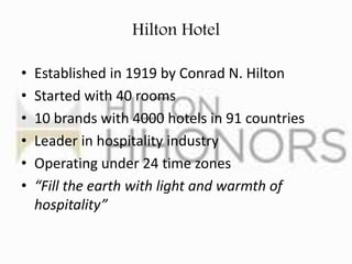 Hilton Hotels | PPTX