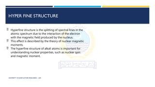 Fine and hyperfine structures of alkali atom.pptx