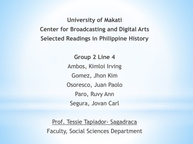 The Hare-Hawes Cutting and Tydings-Mcduffie Law | PPTX
