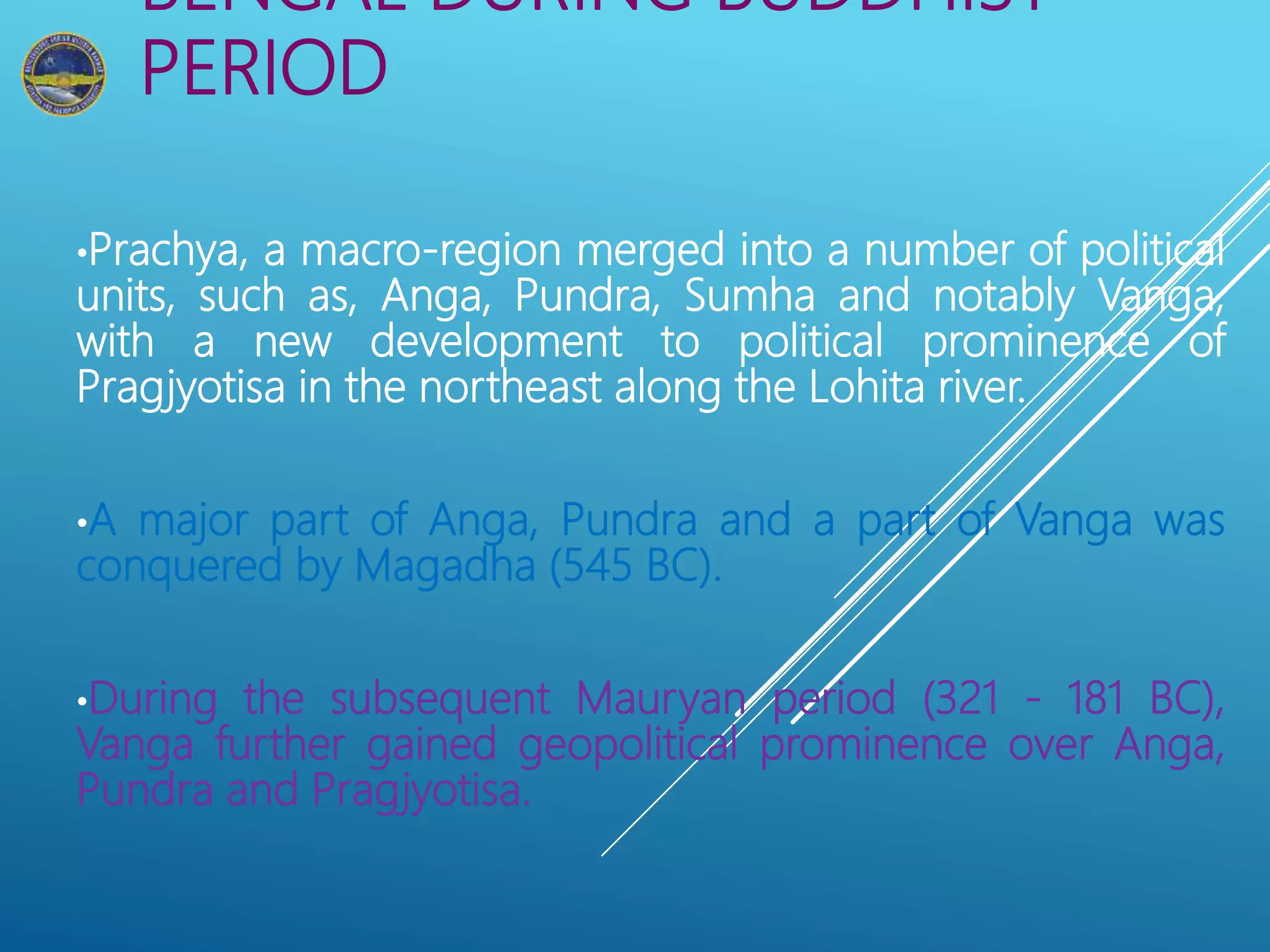 Presentation history of Bengal | PPTX