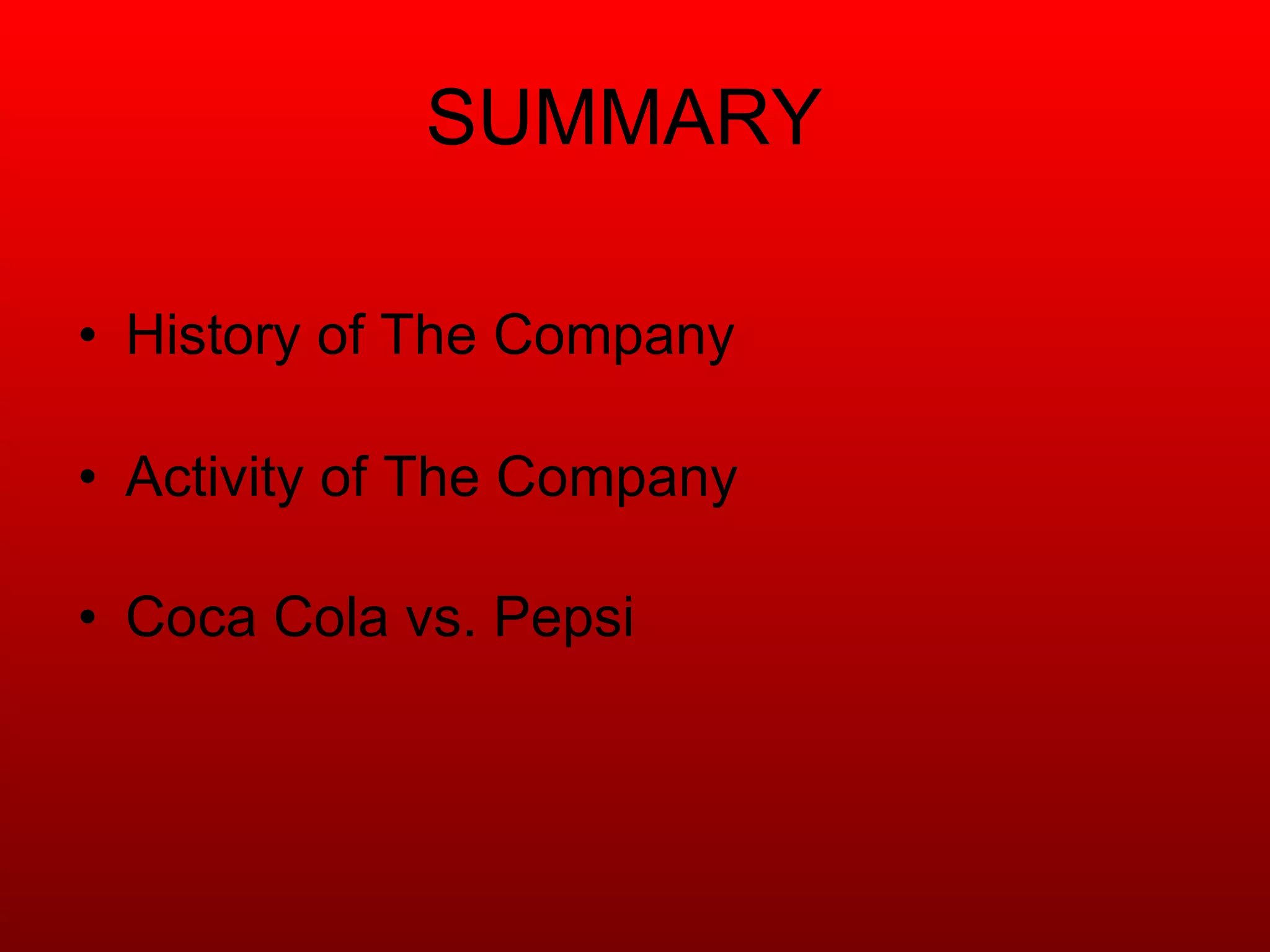 Presentation History Of Coca Cola | PPT