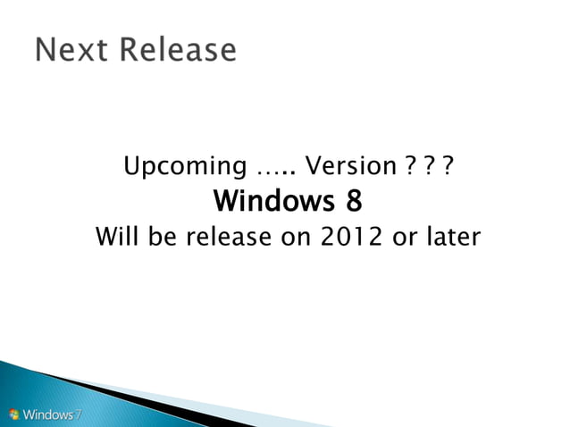 Presentation Introduction To Windows Pptx Operating Systems