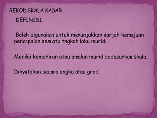 kepentingan rekod rekod | PPTX