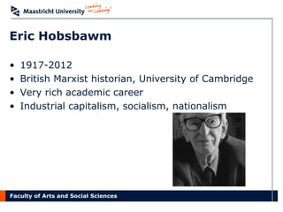 Eric Hobsbawm: Mass-Producing Traditions | PPT