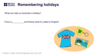 Holidays lesson plan presentation power point | PPTX