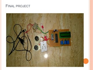 Presentation on home automation system | PPTX