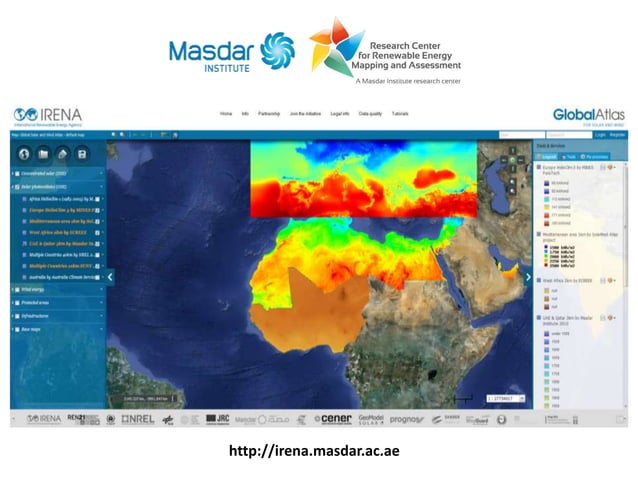 The UAE solar Atlas | PPTX