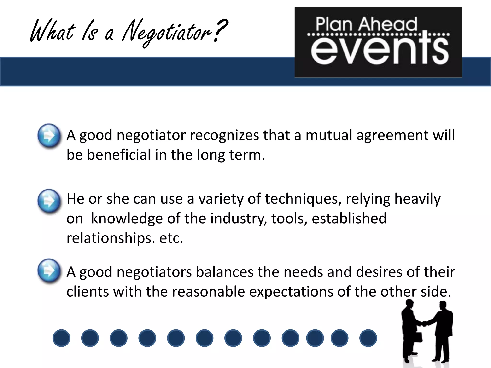 Hotel Negotiation | PPTX