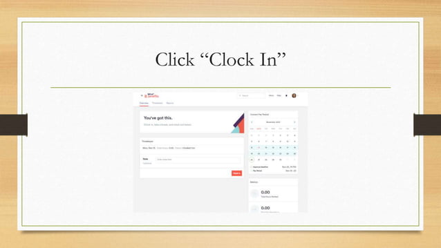 Presentation How to clock in and out with Zenefits.pptx