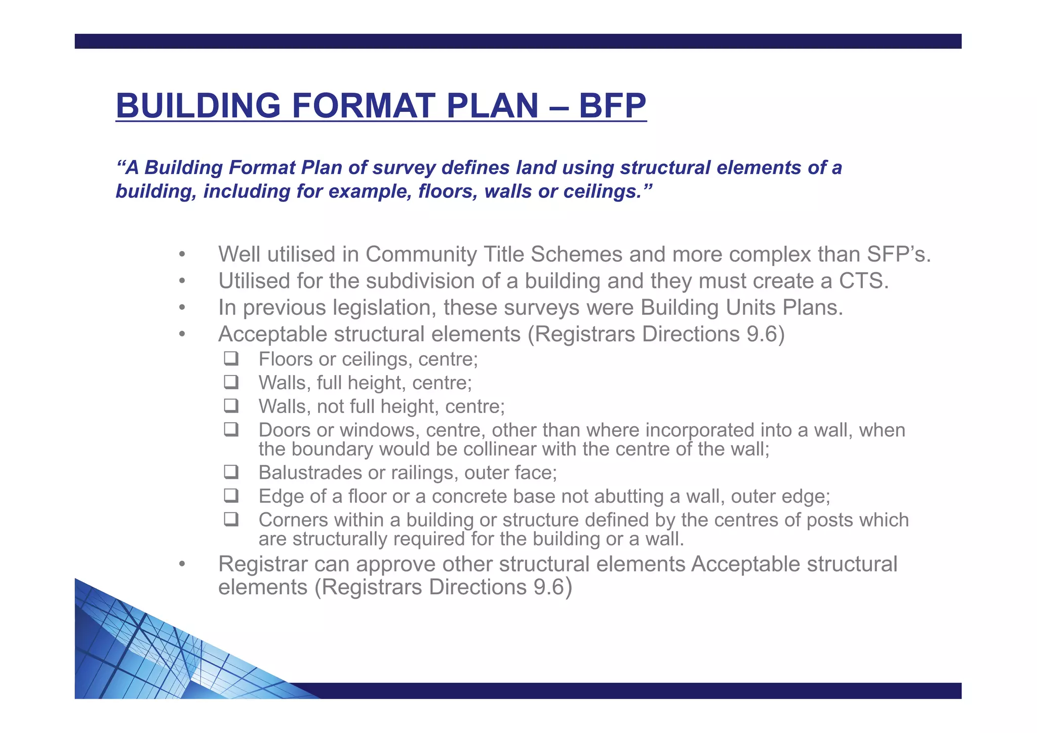 How to read plan formats and definitions of lots and common property | PDF