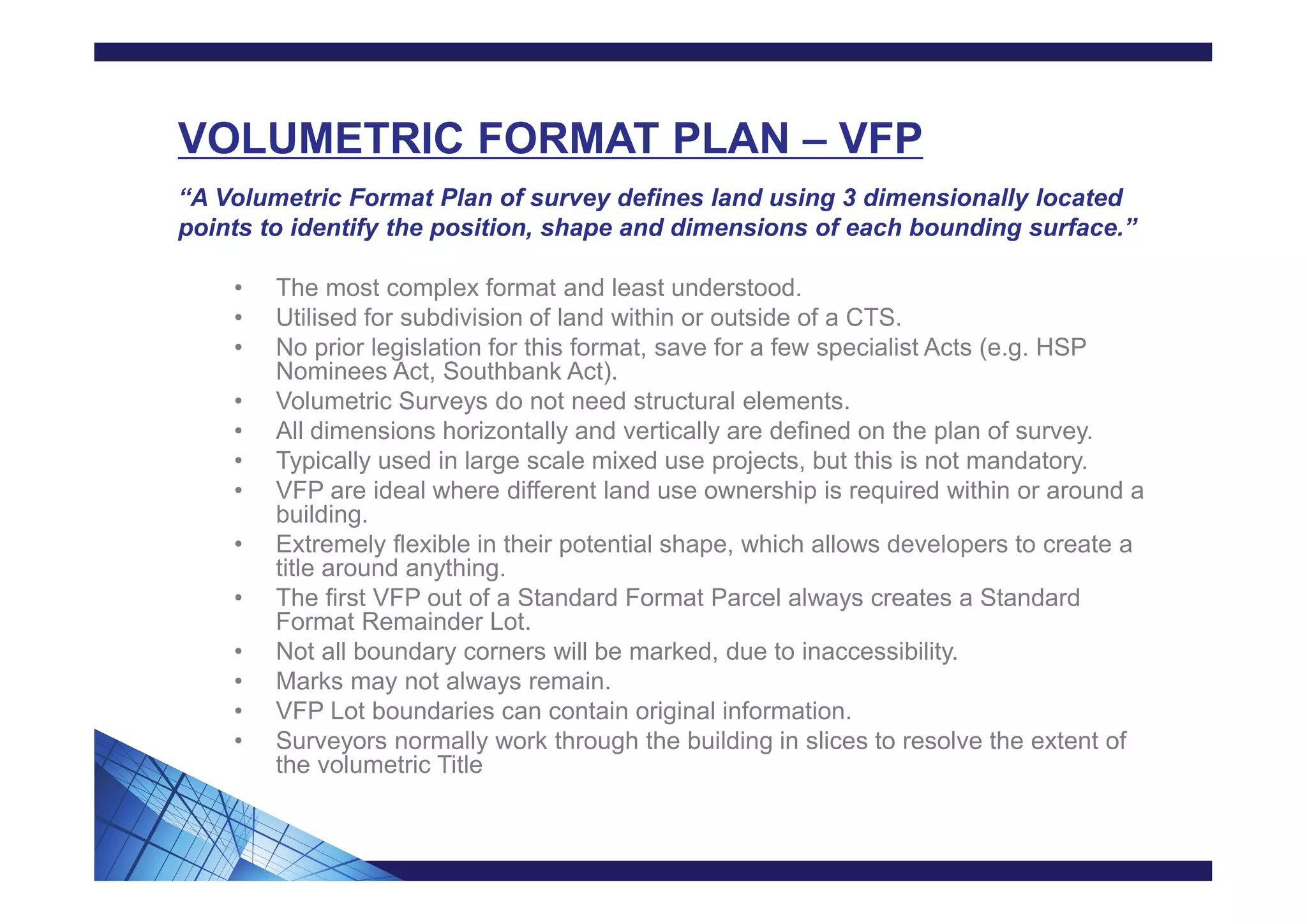 How to read plan formats and definitions of lots and common property | PDF