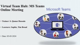 Presentation_How to Schedule and Record a Meeting in MS TEAM.pptx