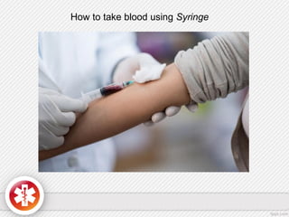Presentation how to take blood (Procedural text) | PPT