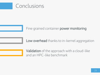 DEEP-mon: Dynamic and Energy Efficient Power monitoring for container-based infrastructures | PDF