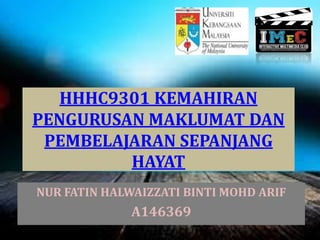 Presentation hp pembelajaran sepanjang hayat | PPT