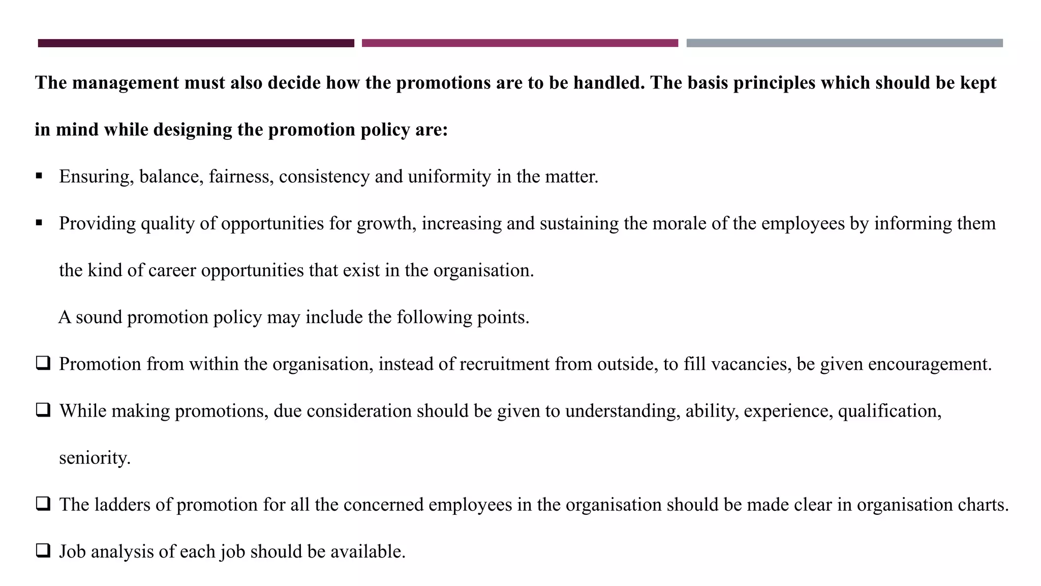 Presentation on Define Promotion & Explain it’s Policies | PPT