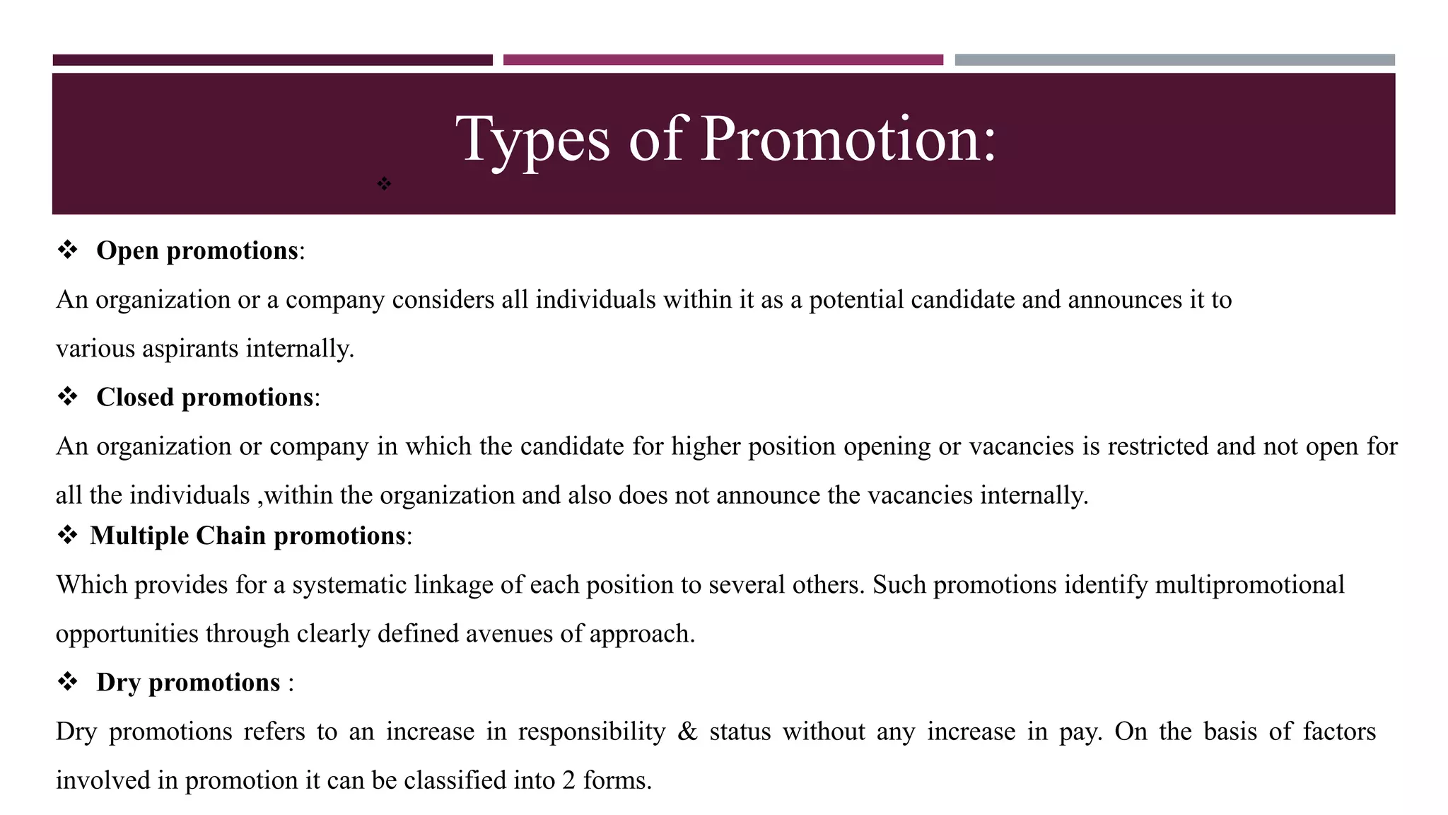 Presentation on Define Promotion & Explain it’s Policies | PPT