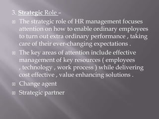 Presentation On Human Resource Management | PPTX