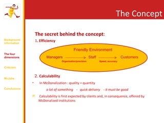 McDonalidization | PPT