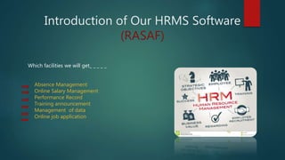 Human Resource Management System(HRMS) | PPTX